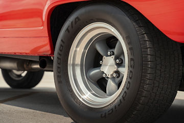 1963 Ford Fairlane - American Racing TORQ THRUST D - Gray | Wheel Pros